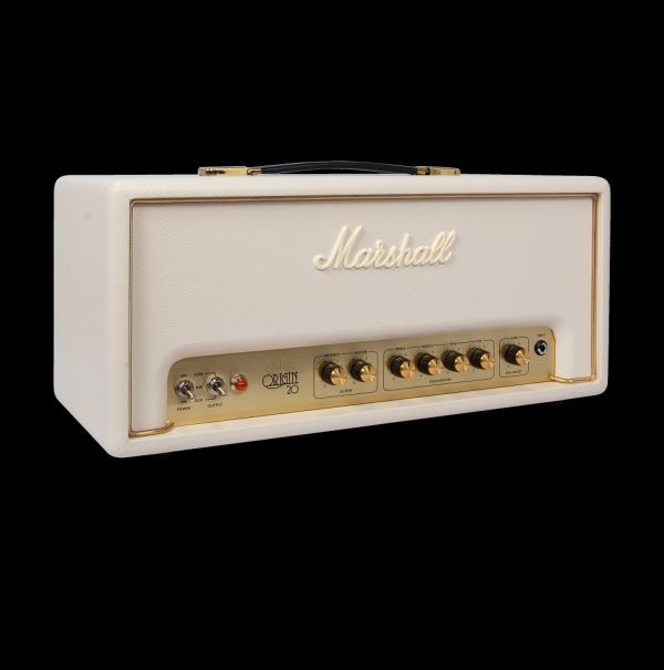 Marshall Origin 20 watt head limited edition cream