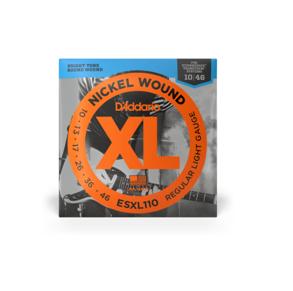 D'Addario 10-46 Reg-Light Double Ball End Electric Guitar Strings