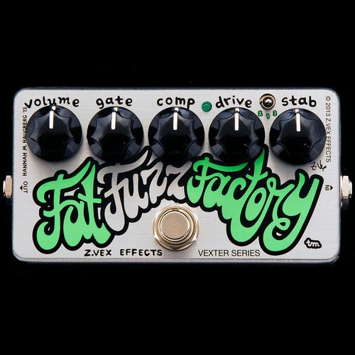 Great for Guitar or Bass - ZVEX Fat Fuzz Factory - Get yours at LAWK ...
